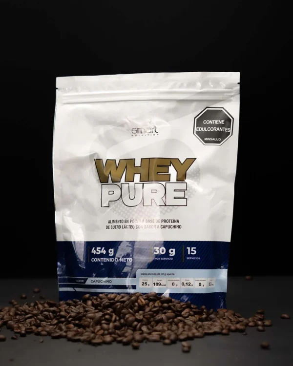 Whey Pure 1 Libra Smart Nutrition 26g prot 15 srv 454g