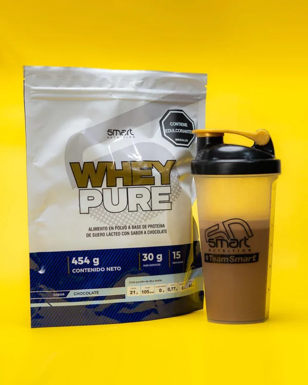 Whey Pure 1 Libra Smart Nutrition 26g prot 15 srv 454g